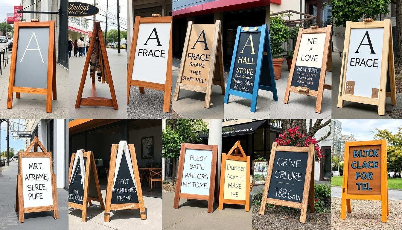 A-Frame Sign Design 101: Everything You Need to Know – A Frame Sign